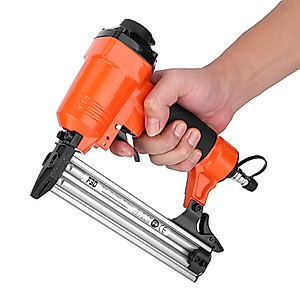Air Nailer, Professional 0.4-0.7mpa Air Brad Nailer, Industrial Pneumatic Nail Gun for Industry Pneumatic Staple Gun 10-30mm Straight Nails