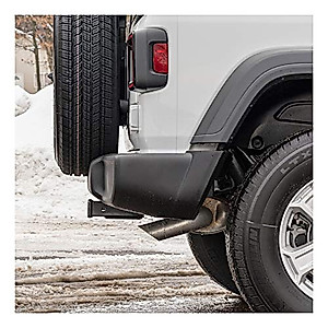 CURT 13392 Class 3 Trailer Hitch, 2-Inch Receiver, Compatible with Select Jeep Wrangler JL , Black