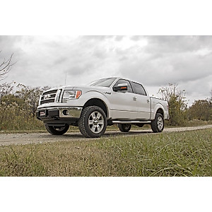 Rough Country 2" Leveling Kit for 2009-2013 Ford F-150 | Anodized Red - 568RED