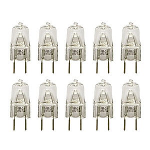 Vstar® G8 120V 25W Halogen Light Bulbs,(Shorter <37mm),Dimmable,10 PCS