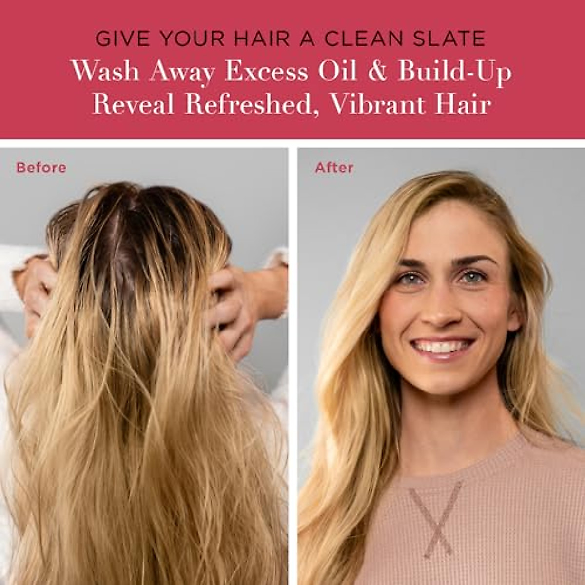 unwash Anti Residue Hair Cleanser: Gentle pH Balanced Clarifying Shampoo, Removes Build-up, Moisture Balancing, Hair Detox, 2.5 Fl oz (1 Pack)