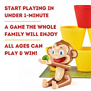 Coconuts Game | The Family Game of Spring-Loaded Monkeys Catapulting Coconuts