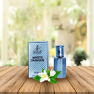 SCUS Perfumes White Jasmine 12 ML Concentrated Fragrance (0.41 fl. oz)