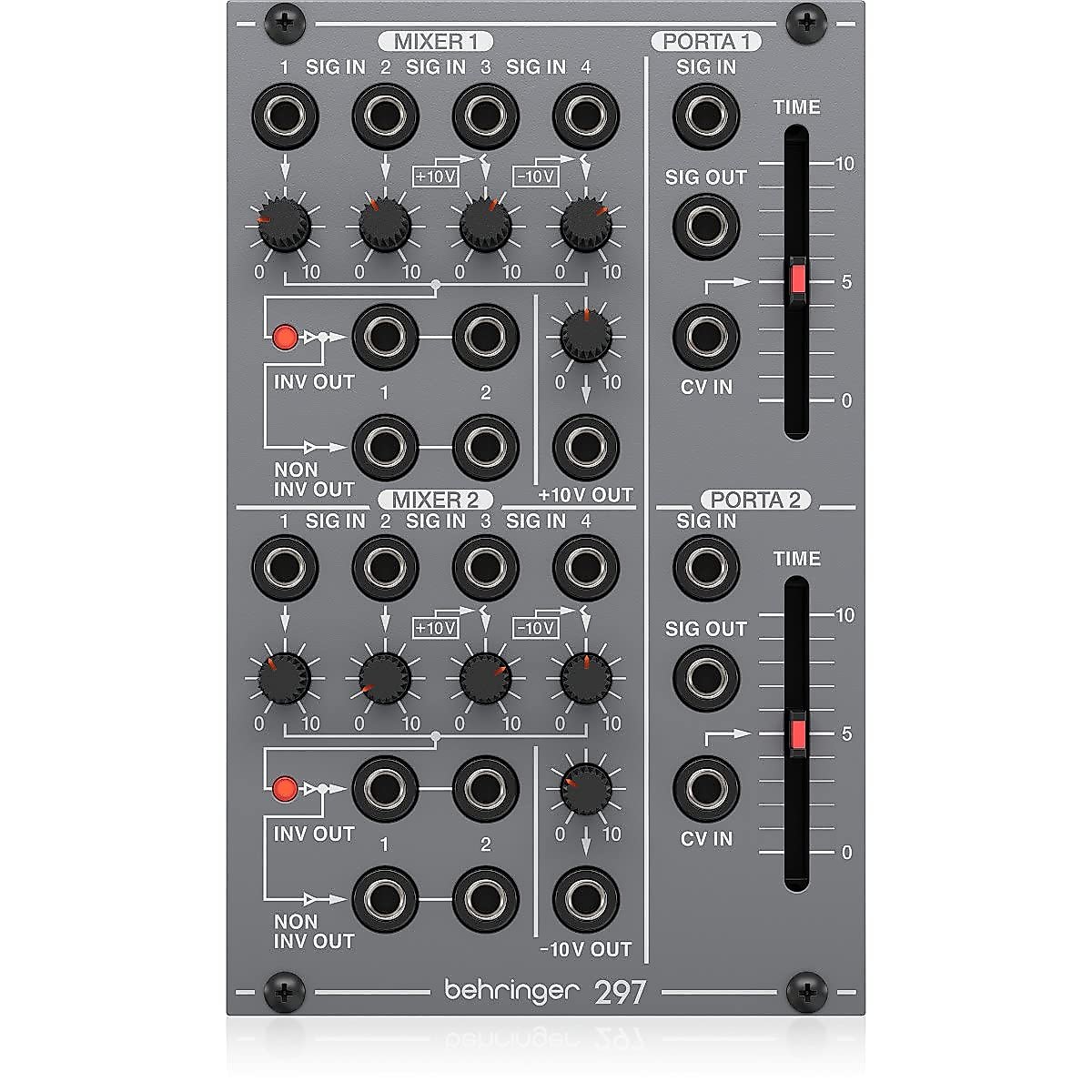 Behringer 297 DUAL PORTAMENTO/CV UTILITIES Legendary Analog Portamento Controller and CV Utilities for Eurorack