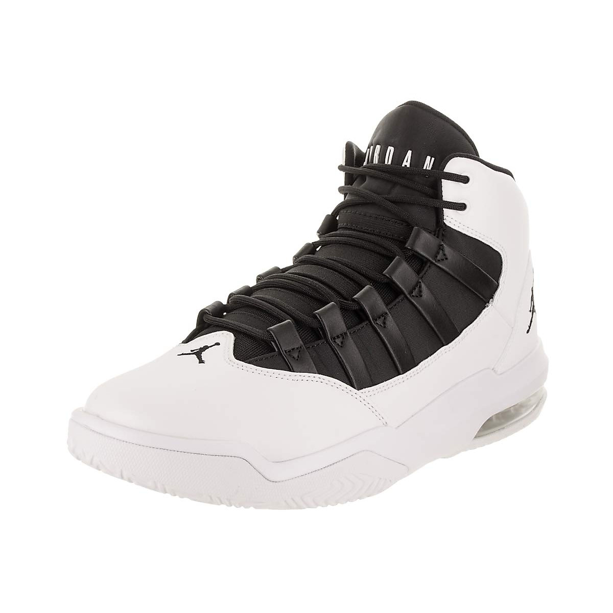 Jordan Mens Max Aura AQ9084 100 - Size 8 White/Black/Black