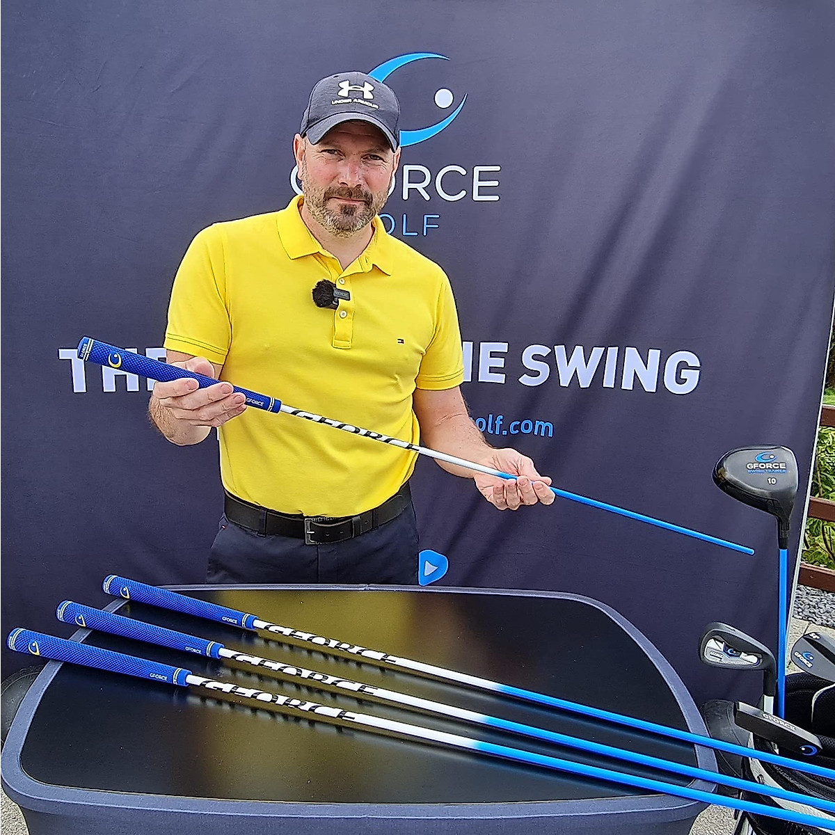 GFORCE Driver Shaft Golf Training Aid, Super Flexible Shaft, Tempo, Rhythm, Speed Training + USGA Approved. Used by Rory McIlroy. Named Golf Digest Editor’s Choice “Best Swing Trainer 2023”