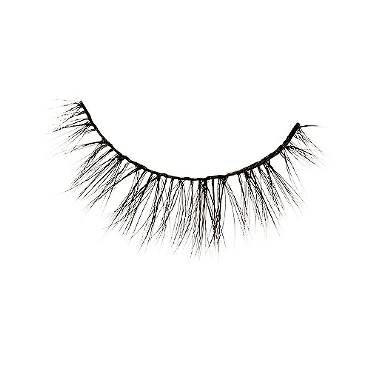KISS Magnetic Curation False Eyelashes, 3 Pair with 5 Double Strength Magnets, Wind Resistant, Dermatologist Tested, Last Up To 16 Hours, Reusable Up To 15 Times in 3 Styles, Black, 3 Count
