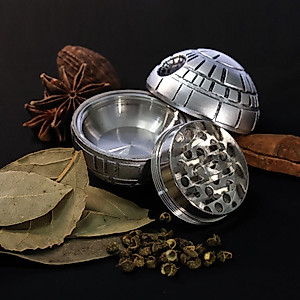 Generic Spice Grinder with Gift Box, 2.2, Silver