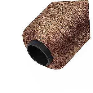 VILLCASE skeins Yarn Glitter Knitting Yarn Cotton Rope Cotton Yarn Cone Knitting Yarn Balls Yarn Bonbons Craft Cotton Yarn Sequin Yarn dishcloths Yarn Cotton Twine Crochet Cotton Thread