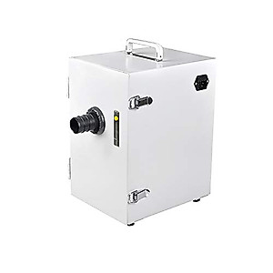 Funwill Dental Lab Dust Collector, 110V/370W Dental Lab Digital Single-Row Dust Collector Artificer Room Vacuum Cleaner for Laboratory - Shipping from USA