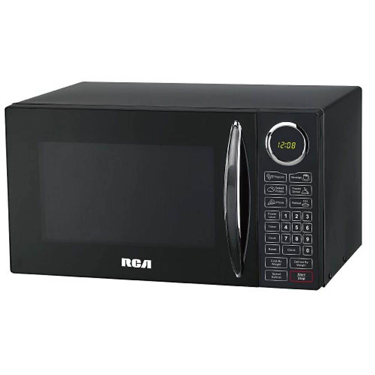 RCA RMW953-BLACK RMW953 0.9-Cubic Feet Microwave Oven with Oversized Display, Black