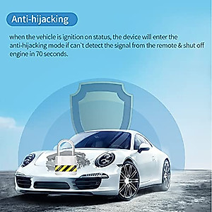 EASYGUARD IM001 RFID 2.4GH car Wireless Immobiliser Security System with Engine Automatic Lock or Unlock immobilizer System Anti-hijacking & Anti-Theft DC12V Easy DIY Installation