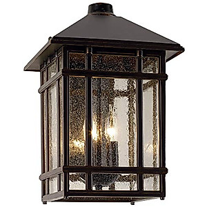 J du J Sierra Craftsman 15" High Outdoor Wall Light