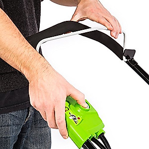 Greenworks 13 Amp 21-Inch Electric Lawn Mower, MO13B00