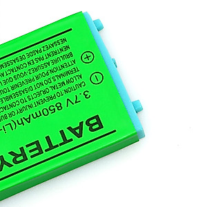 AGS-003 Replacement battery [Upgraded] for Nintendo Game Boy Advance SP Console AGS-001 Nintendo Game Boy GBA Console Battery ags003 Battery ags001 Battery btgh188 Battery with Free Adhesive Tool kits