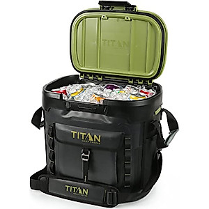 Titan Deep Freeze Welded Coolers and Welded Backpacks, Leak Proof, Microban Protection, and Multi-Day Ice Retention