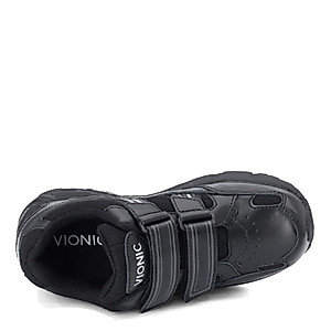 Vionic Tabi Women's Orthotic Walking Shoe - Strap Black Leather - 10.5 Medium