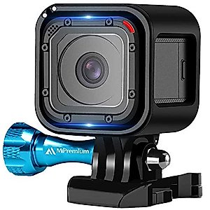 MiPremium Frame Mount Housing Case for GoPro Hero Session 4 & 5 Skeleton Cover Shell Cage Accessories Kit with Aluminium Screw & Quick Release Buckle Socket Accessory for Hero4 Hero5 Session Camera