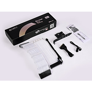 Lian Li Strimer RGB PSU Cable black, 24 Pin Strimmer