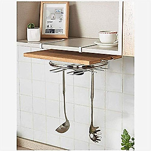 DRNKS Pot Cover Rack Spoon Rack Shelf Storage Box Storage Rack Bracket Spoon Rack Kitchen Tools Suitable for Kitchen