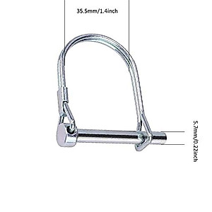 LAJIAOZ 2Pcs Black Bike Trailer Coupler/Hitch Connector/Cycling Adapter Accessories,Bicycle Trailer Hitch Connector Attachment for Child,Cargo,Pet Bike Trailers