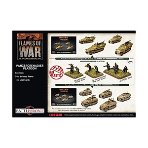Flames of War: Late War: German: Panzergrenadier Platoon (GBX169)