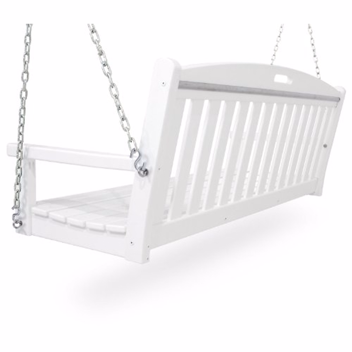 Trex Outdoor Furniture Yacht Club Swing, Classic White