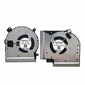 QUETTERLEE New CPU and GPU Cooling Fan for ASUS ROG Strix Scar II Gaming Laptop GL504 GL504G GL504GS GL504GM GL504GV GL504GW GL504GV-DS74 GL504GW-DS74 Series DFSCK221051820 FK7T DFSCK221151810 FK7U