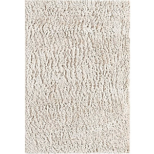 Rugs.com Marilyn Monroe™ Shag Collection Rug – 6' x 9' Blonde Shag Rug Perfect for Bedrooms, Dining Rooms, Living Rooms