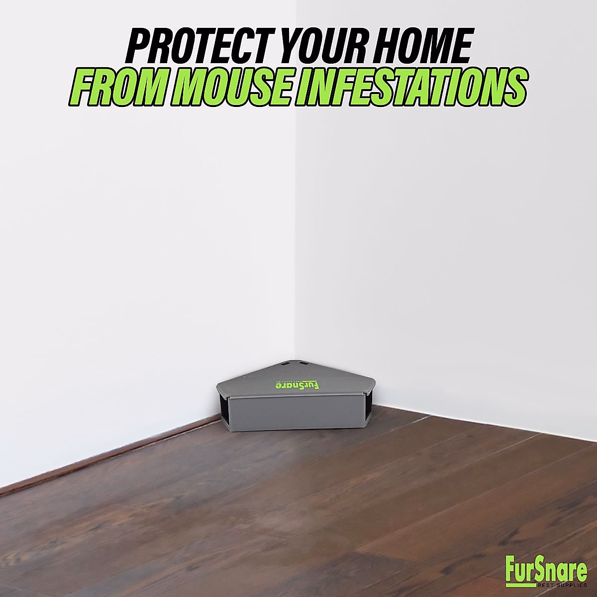 Mouse Bait Stations for Mice Outdoor and Indoor - Mice Bait Stations Box with Keys Fully Safety Design and Key Required Keeps Children and Pets Safe, Tamper-Proof, Weatherproof 6 Pack (Gray)