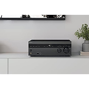 Sony STR-AN1000 7.2 CH 8K A/V Receiver: Dolby Atmos, DTS:X, Bluetooth, WiFi, Google Chromecast, Spotify Connect, Apple AirPlay, HDMI 2.1 and SA-RS3S Wireless Rear Speakers for HT-A7000/A5000/A3000