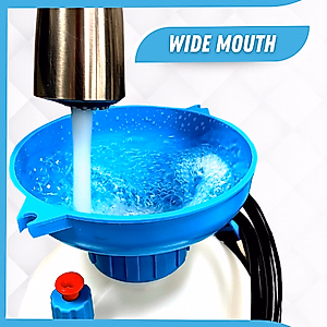 AGRICAS 1.3 Gallon Lawn & Garden Sprayer with Pump and Wand, 5L Pressure Weed Sprayer with Adjustable Nozzles and Shoulder Strap, Yard Pump Sprayer, Large Easy Fill Opening and Safety Valve