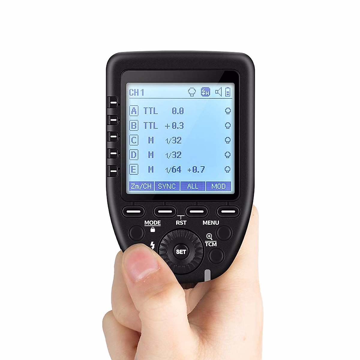 Godox Xpro-N 2.4G X System TTL Wireless Flash Trigger Transmitter & 2 x Godox X1R-N Controller Receiver Compatible for Nikon Flash…