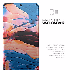 Design Skinz Liquid Abstract Paint V30 Protective Vinyl Decal Wrap Skin Cover Compatible with The Samsung Galaxy S20 (Screen Trim & Back Glass Skin)