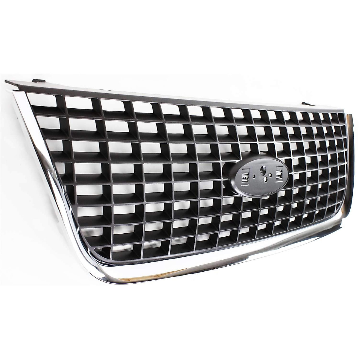 Evan Fischer Grille Assembly Compatible with 2003-2006 Ford Expedition - FO1200401