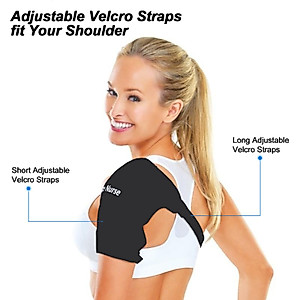 Shoulder Ice Pack Rotator Cuff Cold Therapy, Ice Pack for Shoulder Surgery Pain Relief, Sports Injuries, Swelling, Joint Pain, Bursitis, Tendonitis, etc