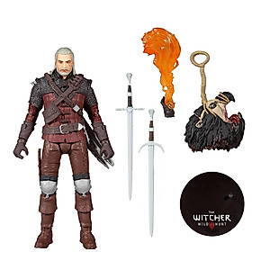 McFarlane Toys The Witcher Geralt of Rivia (Wolf Armor) 7" Action Figure