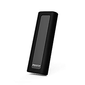 Fantom Drives External SSD 1TB - 1050MB/s Read and Write, USB C and USB A, NVMe, Fortified by Aluminum and Silicone Bumper, Extreme Mini, UCX-1000N