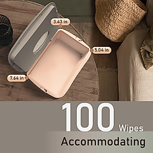 Baby Wet Wipes Warmer, Dispenser, Holder and Case - Easy Press On/Off Switch, Only Available at Amazon