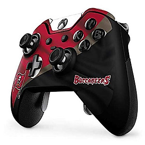 Skinit Decal Gaming Skin Compatible with Xbox One Elite Controller - Officially Licensed NFL Tampa Bay Buccaneers Design