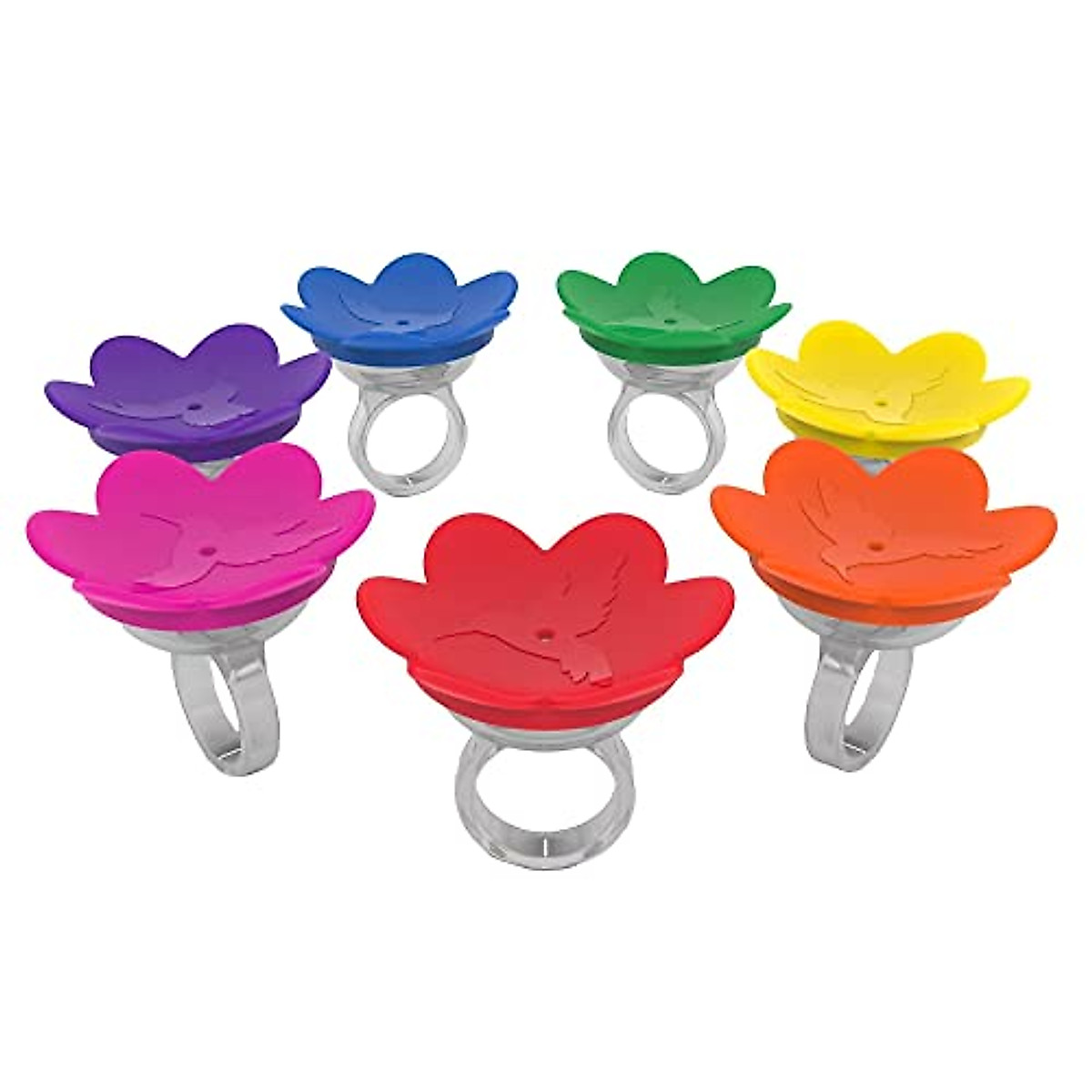 ZUMMR Hummingbird Ring Feeder (Red) - Hand Feed Hummingbirds Right in Your Backyard. Get up Close and Personal with Nature. Proudly Made in The U.S.A. - The Original