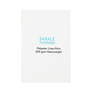 TWOPAGES Sarale Series Linen Print Curtain Fabric Sample Book Swatches