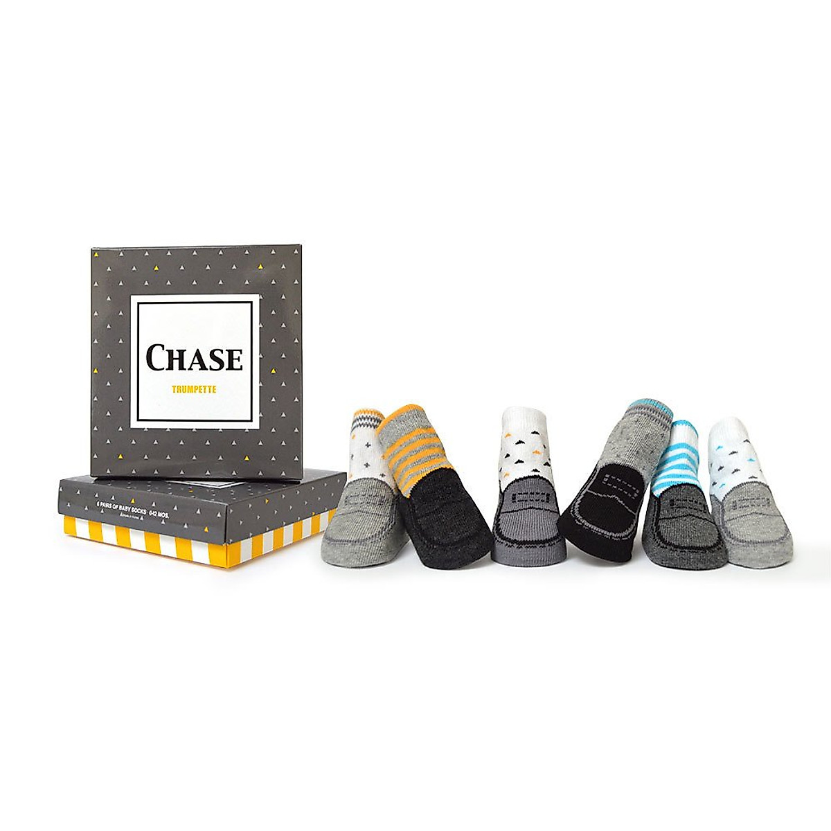 Trumpette Baby Boys 0-12 Months, Chase-Assorted Colors