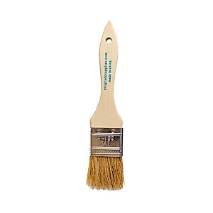 Pro Grade - Chip Paint Brushes - 12 Ea 1.5 Inch Chip Paint Brush Light Brown