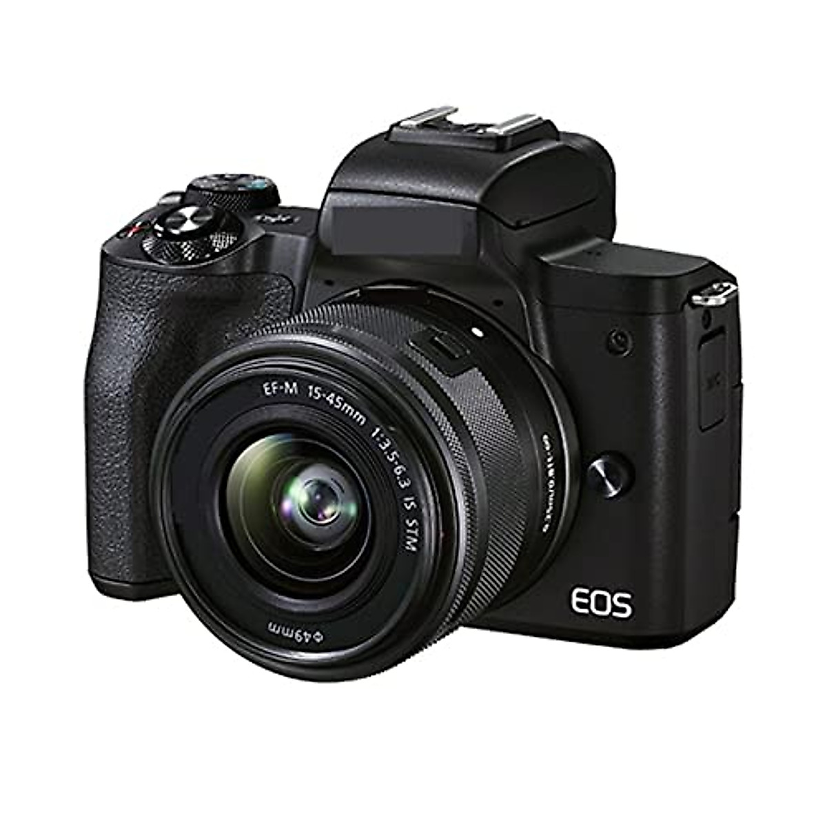 Camera EOS M50 II Mirrorless Camera Digital Camera with EF-M 15-45mm F/3.5 Lens Compact Camera Professional Photography Digital Camera (Color : B)