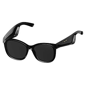 Bose Frames Soprano, Smart Glasses, Bluetooth Audio Sunglasses, with Open Ear Headphones, Cat-Eye, Black