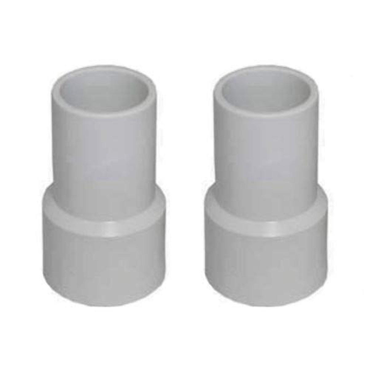 Puri Tech 2 Pack Universal Hose Cuff 1.5 inch Threaded Replacement for Pool Vacuum