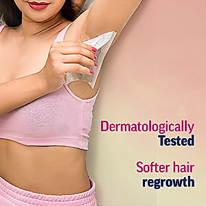 Veet Full Body Waxing Kit for Sensitive Skin - 20 Strips (Pack of 2)