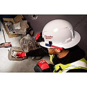 Milwaukee 600 Lumens LED USB Rechargeable Low-Profile Hard Hat Headlamp