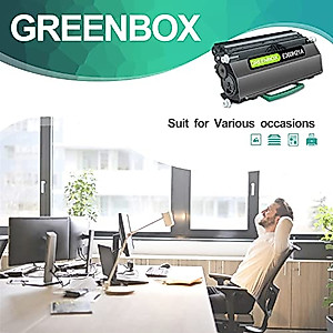 GREENBOX Remanufactured E360H21A High-Yield Toner Cartridge Replacement for E360H11A E360H21A for E360 E360d E360dn E360dt E360dtn E460d E460dn E460dw E460dtn E462dtn Printer (1 Black)